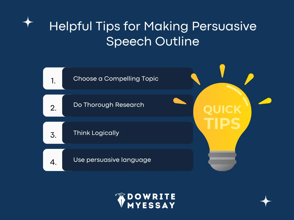 Persuasive Speech Outline - Writing Tips & Examples