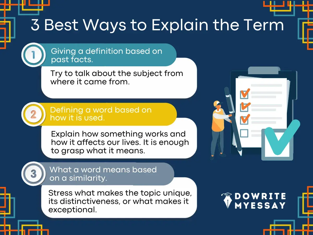 How To Write A Definition Essay - Outline & Examples