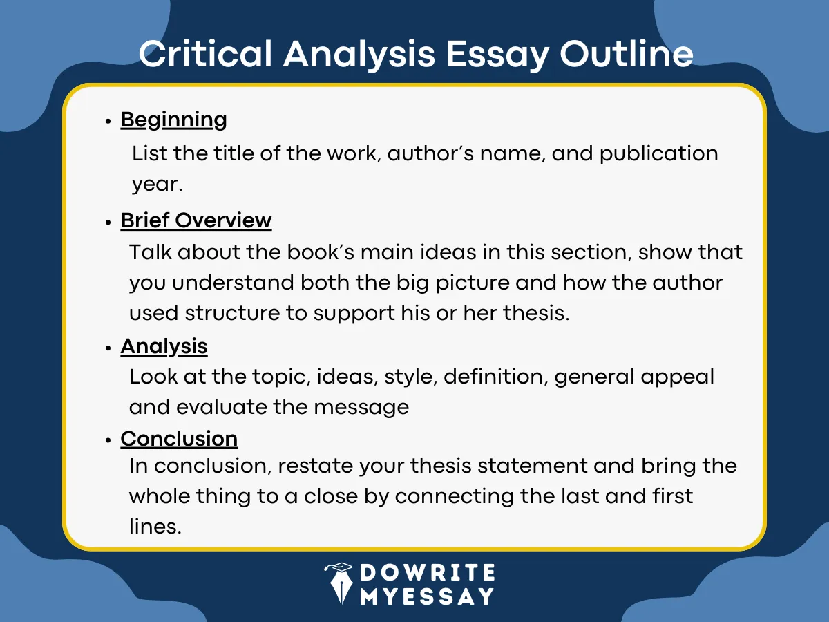 Critical Analysis Essay: Definition, Outline, Tips & Example